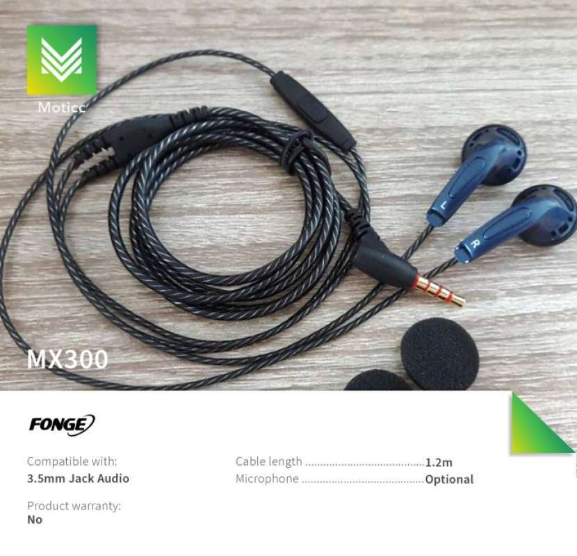 Jual Vido Killer - Fonge Mx300 Earbud Real Kere Hore Earbud Headset Di ...