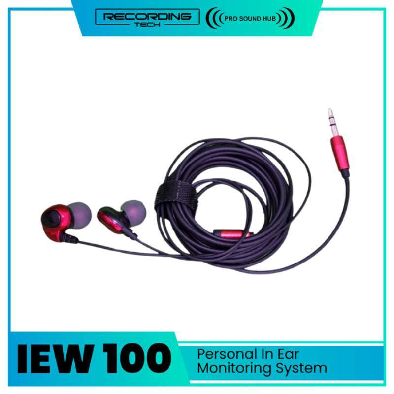 Jual Recording Tech Iew-100 Iew100 Wireless Iem In Ear Monitor Set - Rx ...