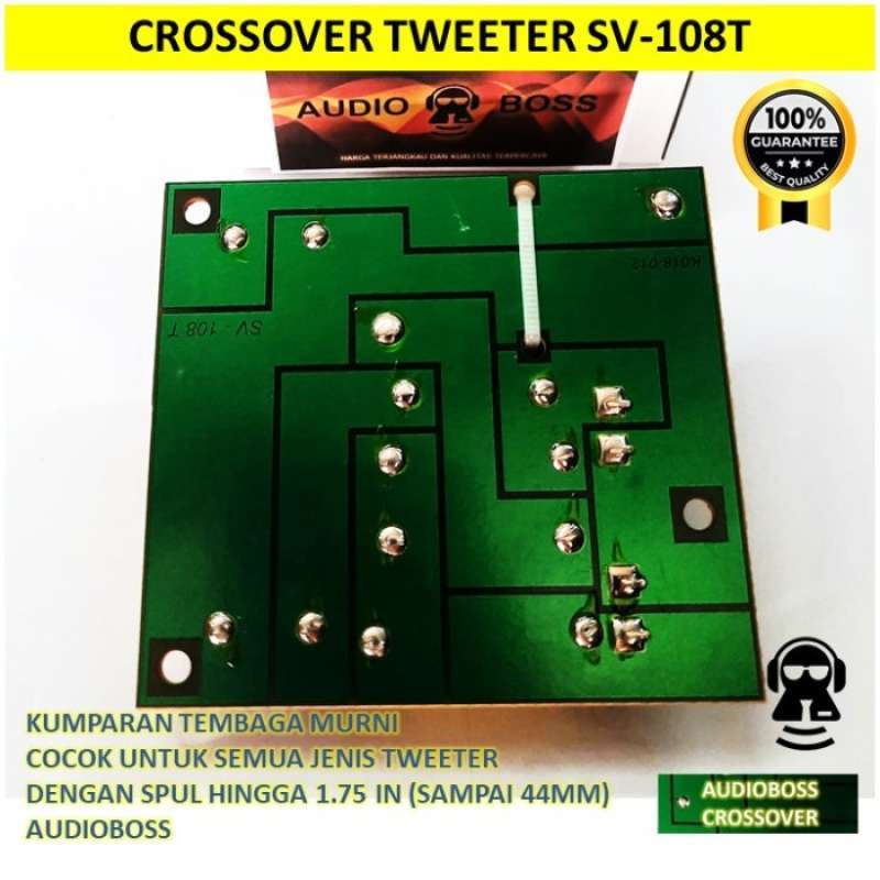Jual Crossover Pasif Tweeter Sound Voice Sv-108t Di Seller Circlet ...