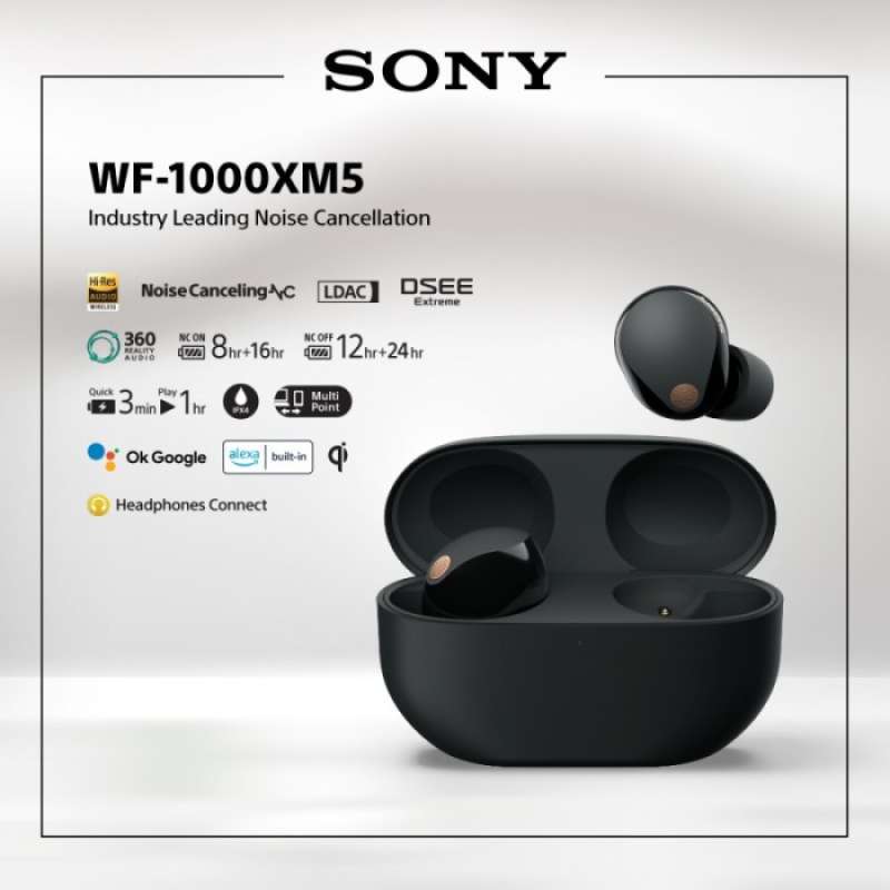 Jual Sony Wf-1000xm5 / Wf1000xm5 / Wf 1000 Xm5 - Anc Tws Bluetooth ...