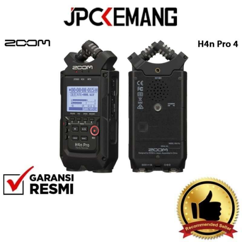 Jual Zoom H4n Pro 4 Channel Handy Recorder + Aph4n Acc Pack Garansi ...