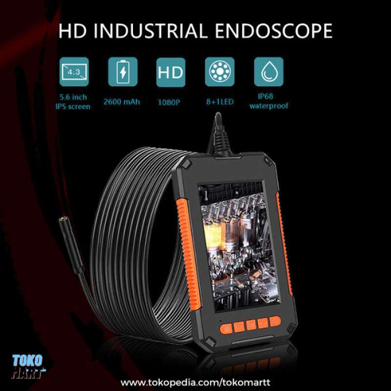 Jual Endoscope Inspection Camera Kamera Endoskopi Industrial Lcd P 40 ...
