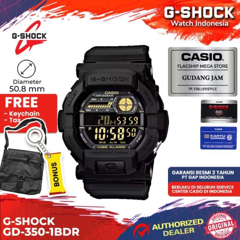 Jual G-shock Gshock Gd-350-1bdr Gd-350-1b Gd-350 Gd350 Gd 350 Di Seller Wd_store - Cengkareng ...