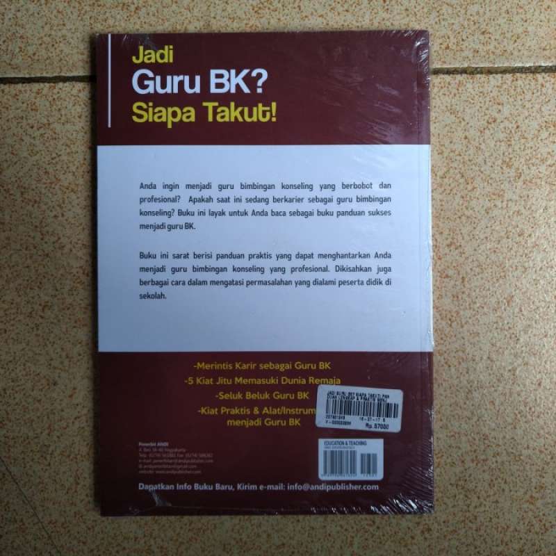 Promo Ori Buku Jadi Guru Bk Siapa Takut - Datuk Fitra Diskon 26% Di ... Promo Ori Buku Jadi Guru Bk Siapa Takut - Datuk Fitra Diskon 26% Di ...
