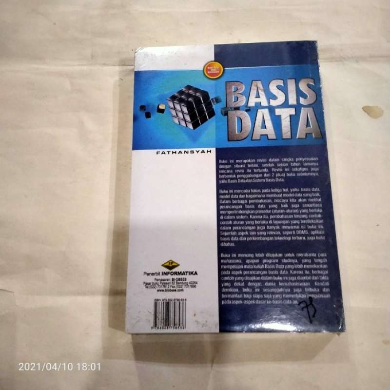 Promo Ori Basis Data Edisi Revisi Fathansyah Diskon 26% Di Seller Harui Store - Karet Kuningan ...
