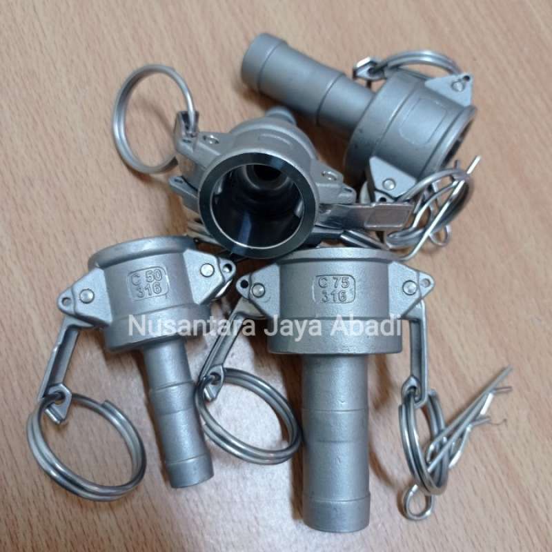 Promo Camlock Stainless Ss 316 Type C 3/4 Inchi - Camlock Selang Diskon 23% Di Seller Riade ...