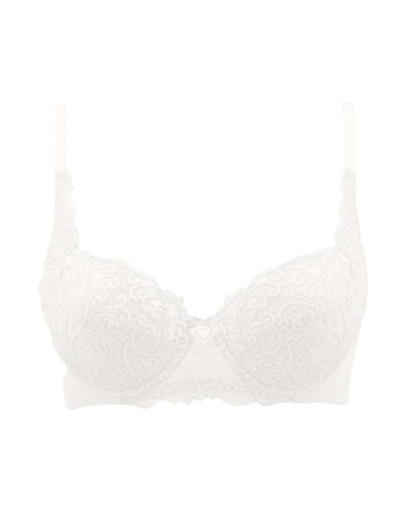 Promo Basic Collection Bra Ib 4057 (big Cup) - White, 40e Diskon 23% Di ...
