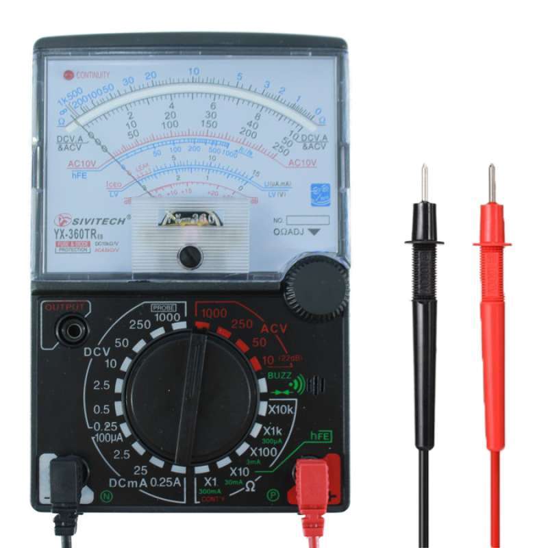 Promo Multitester / Multimeter / Avometer Analog Lengkap Yx-360tr ...