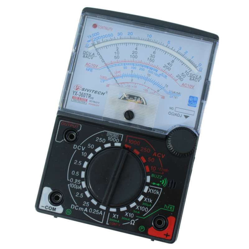 Promo Multitester / Multimeter / Avometer Analog Lengkap Yx-360tr ...