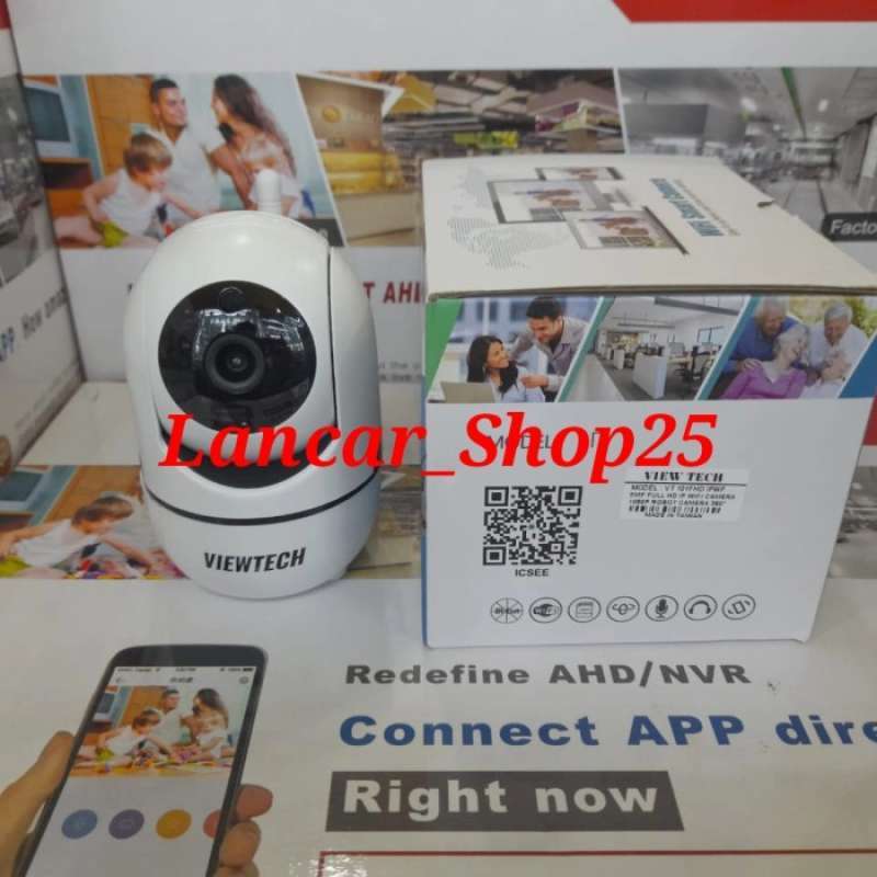 Promo Ip Cam Cctv Wireless Wifi View Tech 101 Fhd Lens 5mp Mode In ...