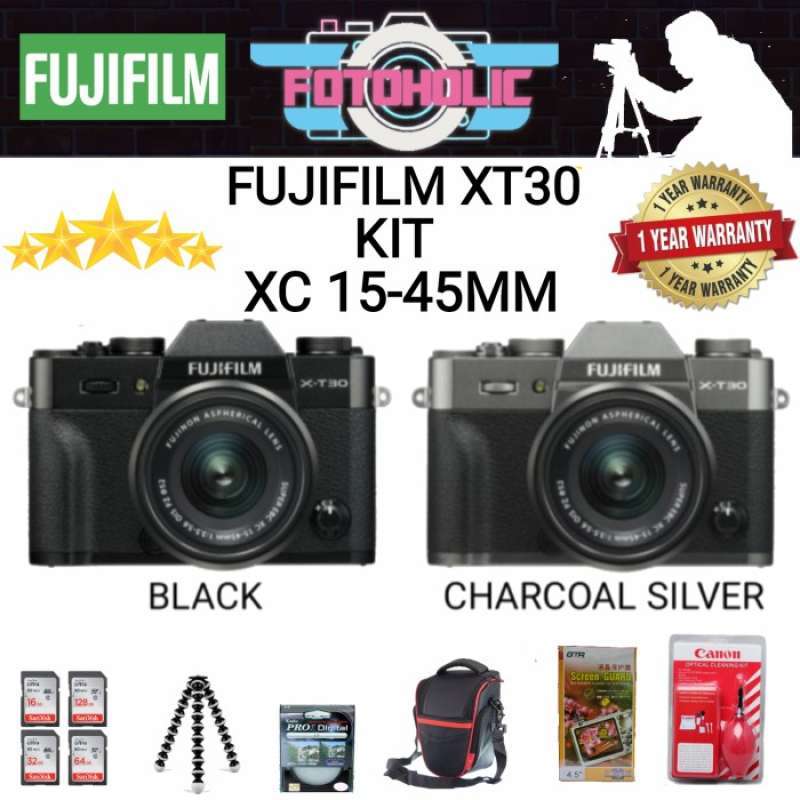 Promo Xt30 Kit Xc 15-45/kamera Xt30 Kit 15-45 /xt30 Diskon 23% Di Seller Tuplens Store ...