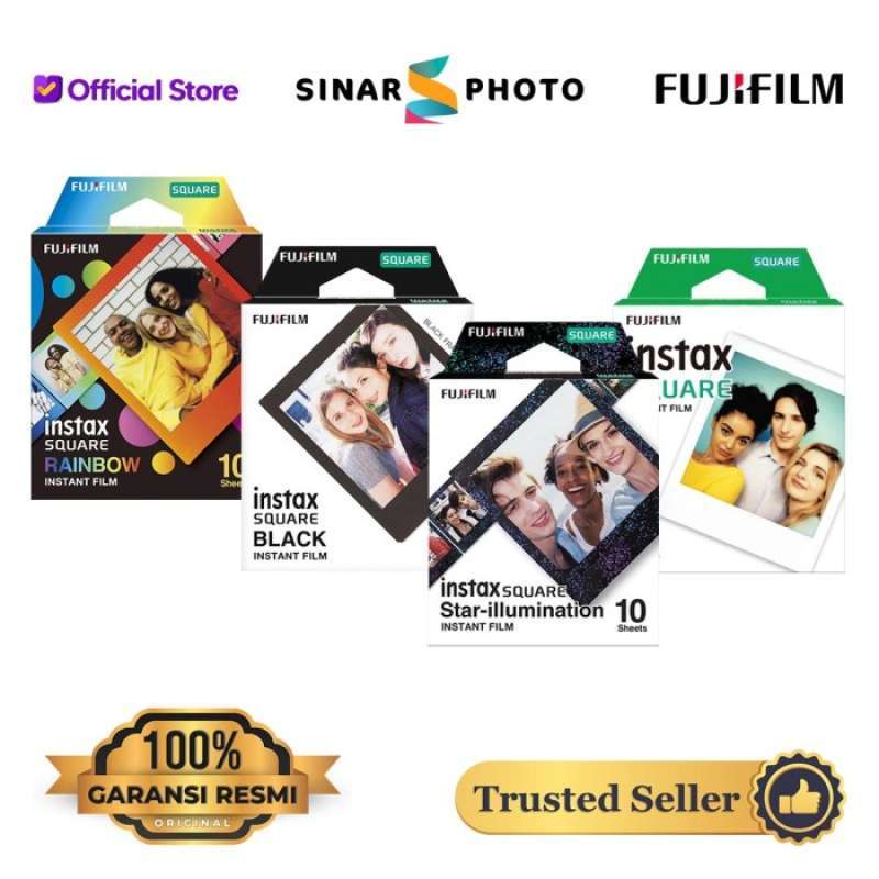 Jual Fujifilm Instax Paper Square Refiil Fuji Instax Square Paper ...