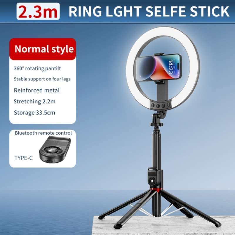 Jual Memo Tripod Ringlight Livestreaming 4 Kaki Penahan Alumunium Alloy Di Seller Circlet ...