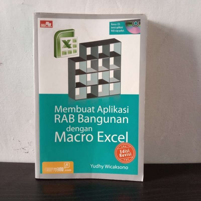 Jual Buku Membuat Aplikasi Rab Bangunan Dengan Macro Excel Di Seller ... Jual Buku Membuat Aplikasi Rab Bangunan Dengan Macro Excel Di Seller ...