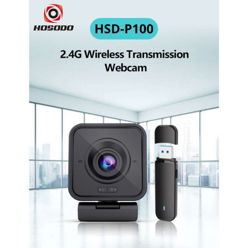 Promo Mo Hosodo Hsd-p100 Wireless Webcam Full Hd For Meeting Streaming ...