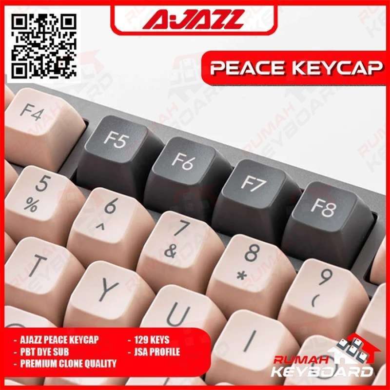 Promo Keycap - Keycaps - Jsa - Ajazz Peace - Pbt - Double Shot - Dye ...