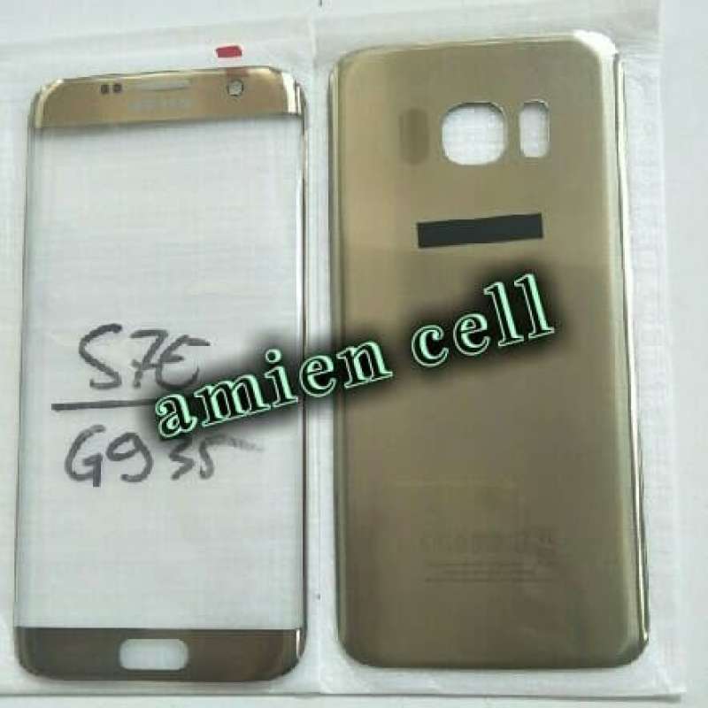 Promo Samsung S7 Edge G935f Original Kaca Lcd Plus Backdoor Original Gold Diskon 23% Di Seller ...