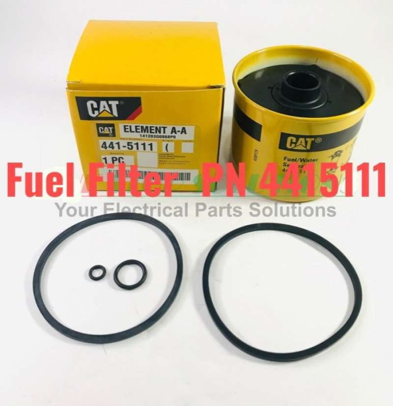 Promo Fuel Filter / Water Separator Cat Pn 441-5111 4415111 Diskon 23% ...