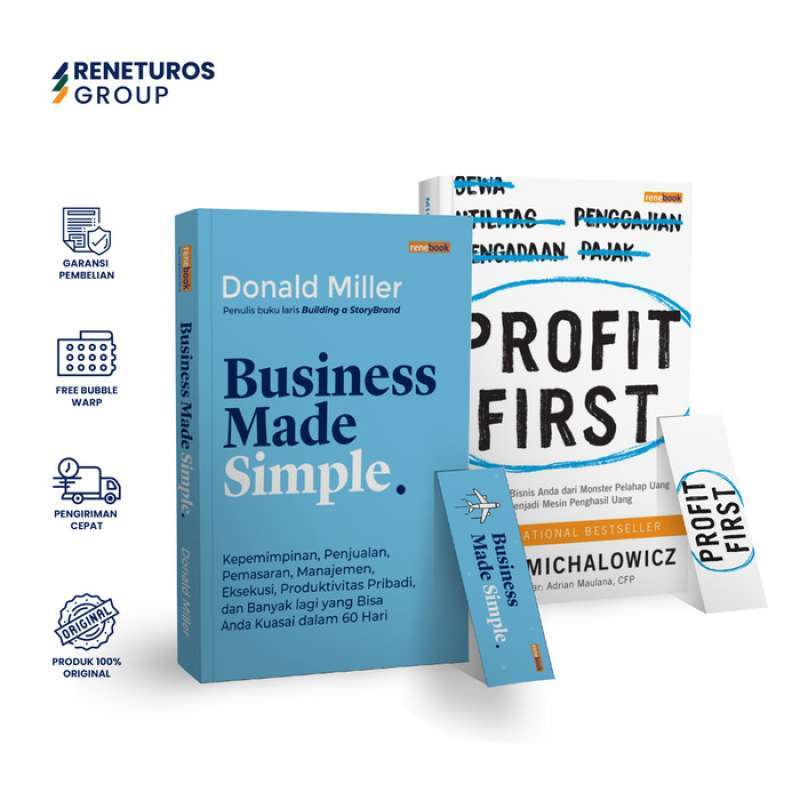 Jual Buku Bisnis Business Made Simple - Paket 2 Di Seller Circlet ...
