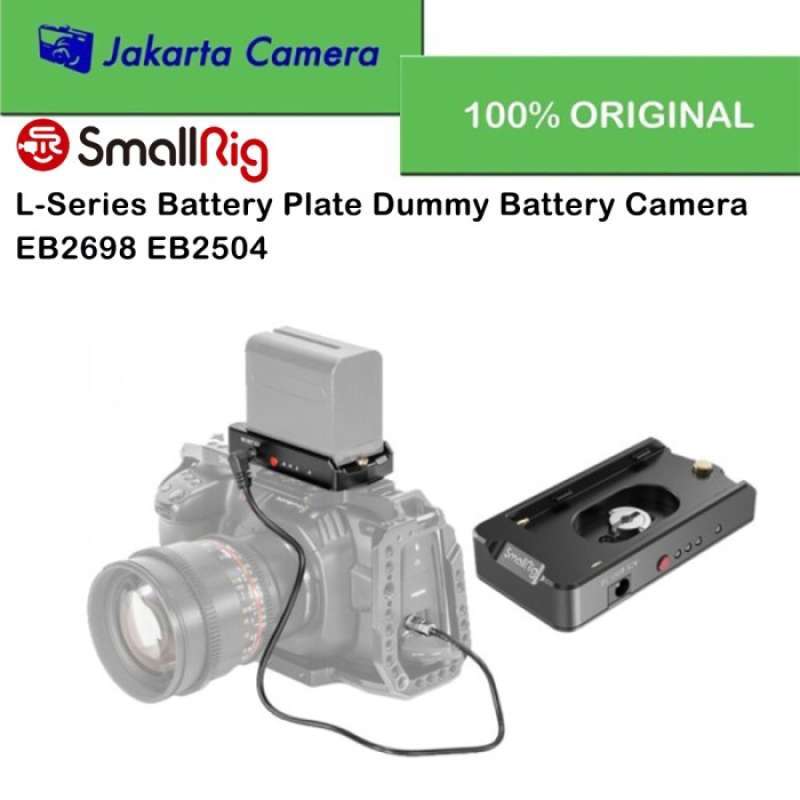 Promo Smallrig Eb2698 / Eb2504 L-series Battery Plate Dummy Battery ...