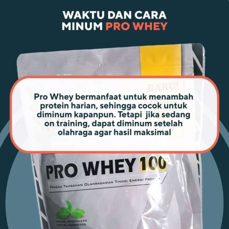 Jual M1 Pro Whey 400gr - 12 Serving Bpom - Susu Protein Gym Halal ...