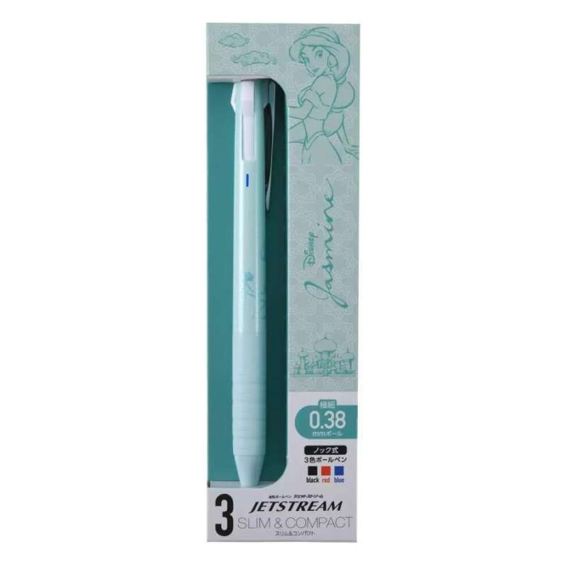 Jual Uni Jetstream Multi Slim Compact 3 Color Disney Ariel Limited ...