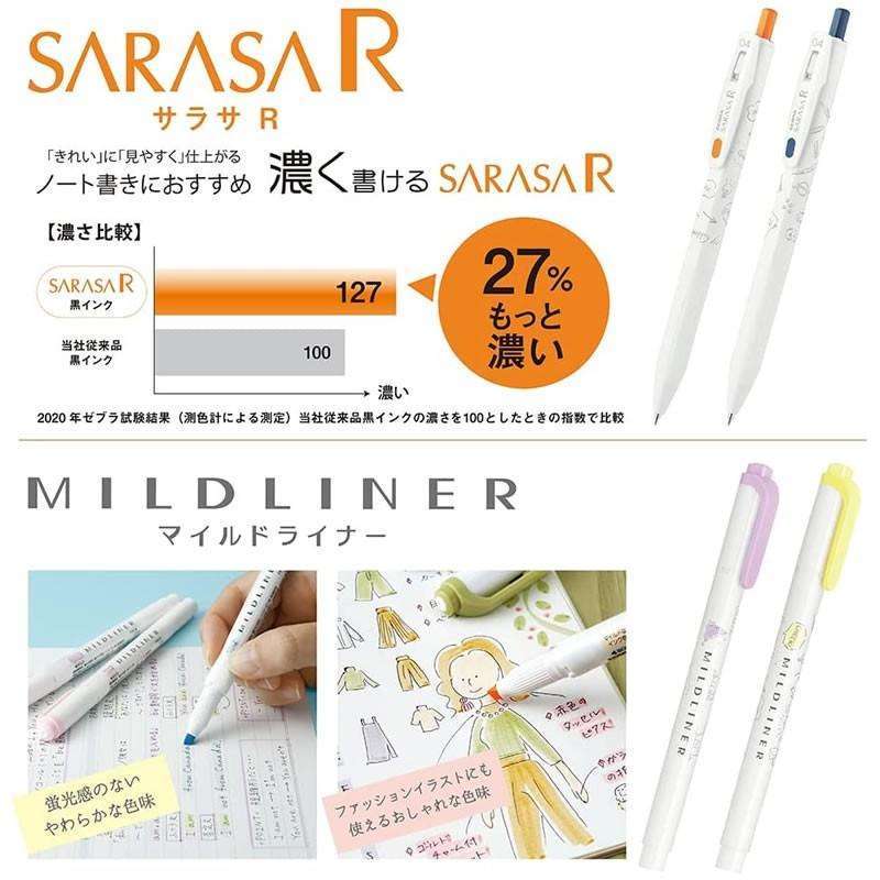 Jual Zebra Mildliner White Series Highlighter Kertas Limited Edition ...