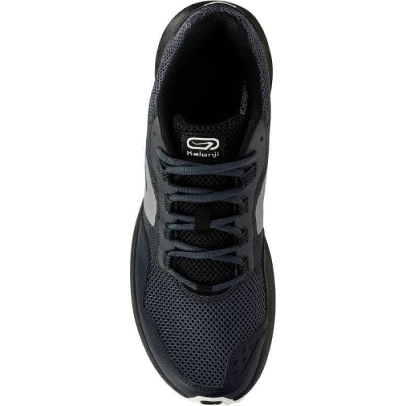 Promo Kalenji Sepatu Lari Pria Active Grip Abu/hitam - 8488639 - 43 ...