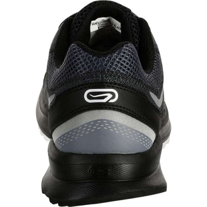 Promo Kalenji Sepatu Lari Pria Active Grip Abu/hitam - 8488639 - 43 ...