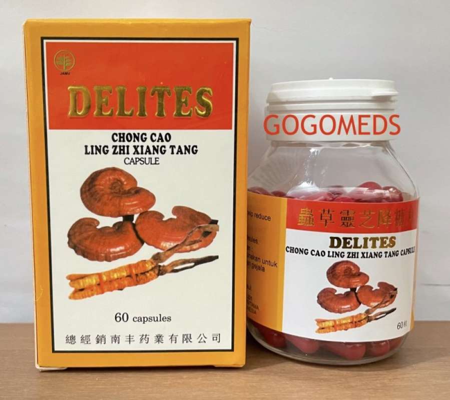 Jual Delites / Chong Cao Ling Zhi Xiang Tang Untuk Diabetes Di Seller ...