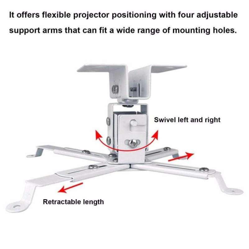 Jual Salange Bracket Proyektor Gantung 360 Adjustable Projector Holder ...