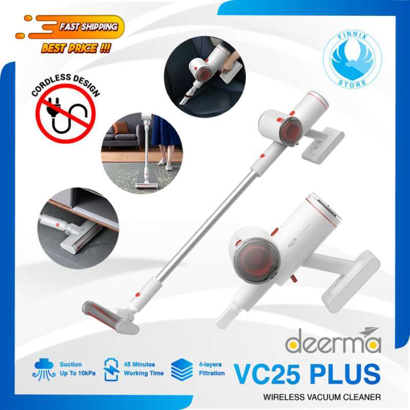 Promo Deerma Vc25 + Cordless Vacuum Cleaner 2 In 1 - Penyedot Debu Terbaik - Paket Khusus Diskon ...