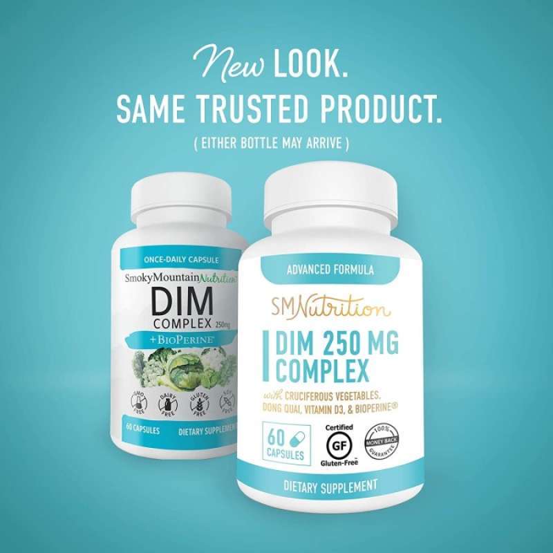 Promo Dim Supplement 250mg Plus Bioperine, Estrogen Menopause Acne ...
