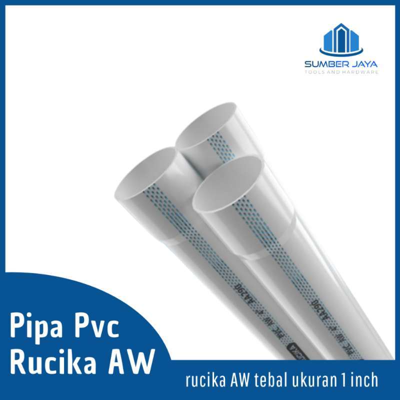 Jual Pipa Pvc Rucika Aw 1 Inch Di Seller Rahayu Material - Medan Satria-2, Kota Bekasi | Blibli