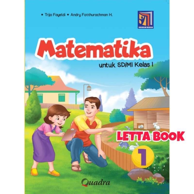 Jual Buku Matematika Kelas 1 2 3 4 5 6 Sd/mi Kurikulum Merdeka Quadra ...
