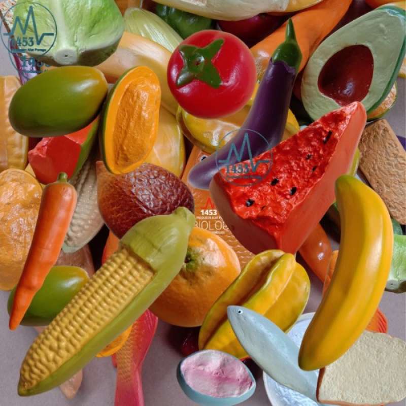 Jual Food Model 26 Item Replika Gizi Harian 4 Sehat 5 Sempurna Alat ...