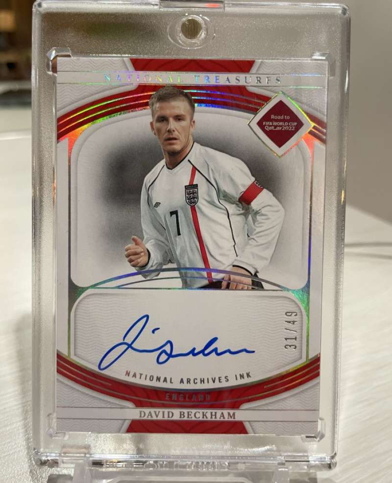 Jual David Beckham National Treasure Autograph Di Seller Circlet ...