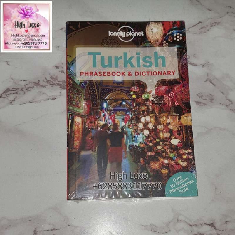 Jual Buku Kamus Travel Lonely Planet Turkish Phrasebook & Dictionary ...