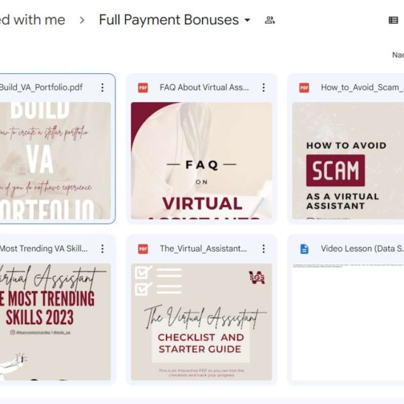 Jual Paket Pro Sgbva Course - Installment Pro Di Seller Circlet ...