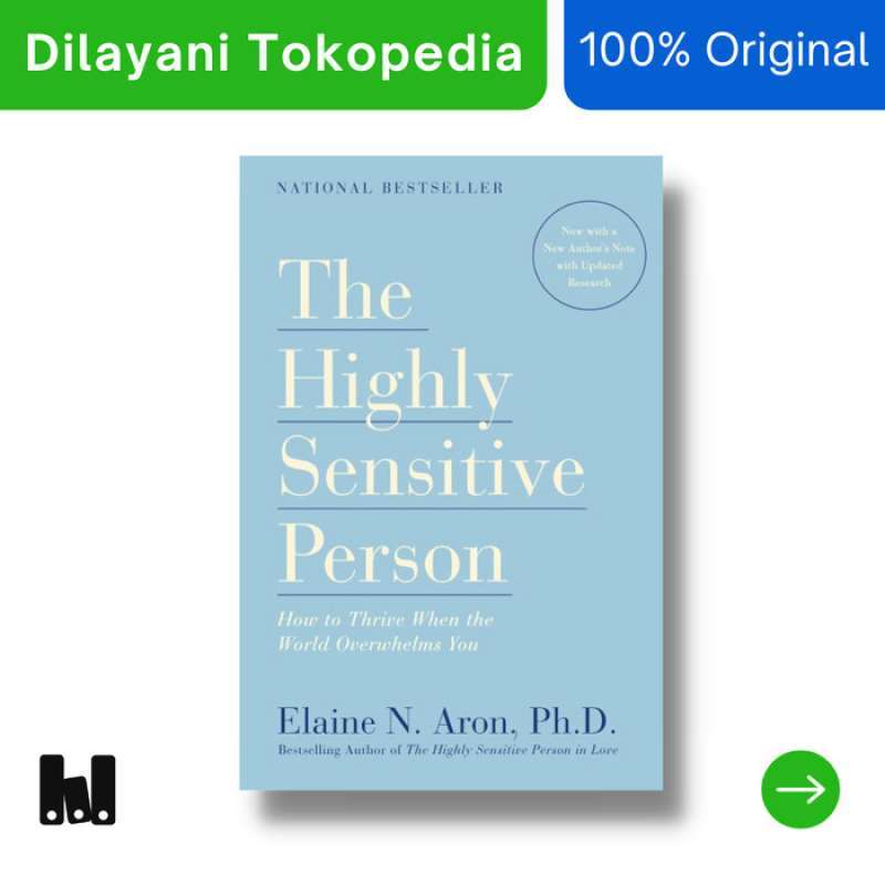 Jual The Highly Sensitive Person By Elaine N Aron Phd Original English
