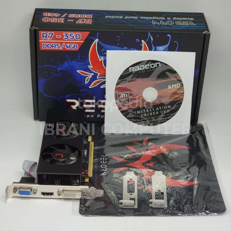 Promo Vga Amd-r7 350 4gb Ddr5 Radeon Graphics Includ Panel Cessing Sff ...