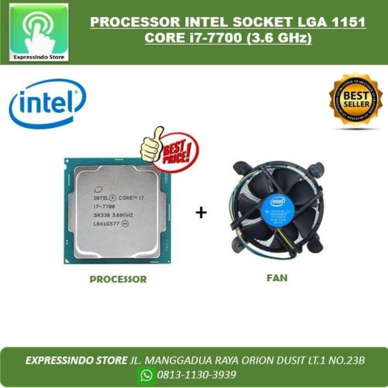 Promo Cessor Intel Core I7 7700 3.60ghz Socket Lga 1151 - Tray Diskon 23% Di Seller Scrollbox ...