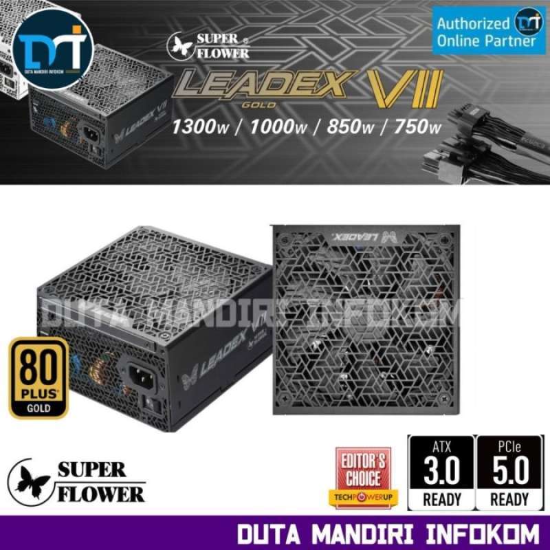 Promo Flower Leadex Vii Xg Gold 850w 1000w 1300w Atx 3.0 Pcie 5.0 Psu Diskon 23% Di Seller ...