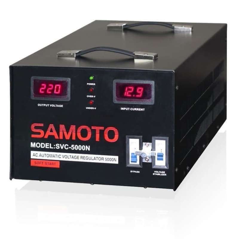 Promo Stabilizer Samoto 5000 Va / Smt5000n Stavolt Stabiliser 5000 ...