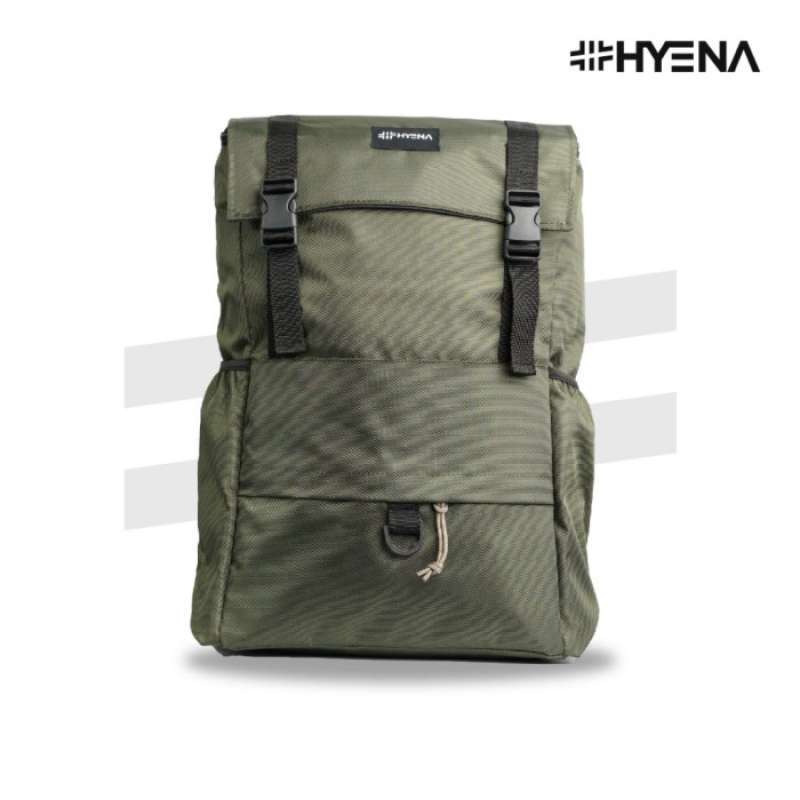 Promo Hyena - Tas Ransel Backpack Collyn Stripped Series (pt47) - Brown ...