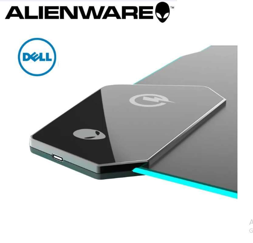Jual Mousepad Gaming Dell Alienware Charging 15w Rgb Wcmp-2 Wirelees ...
