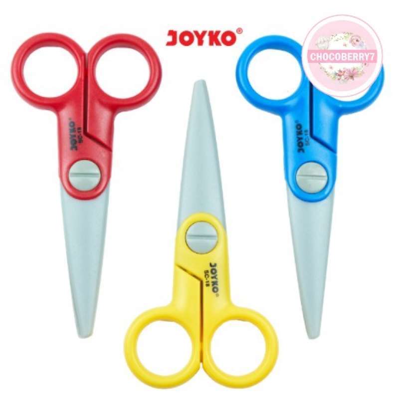 Jual Gunting Kertas Anak Joyko Sc-18 Aman Belajar Gunting Anak Safe For ...