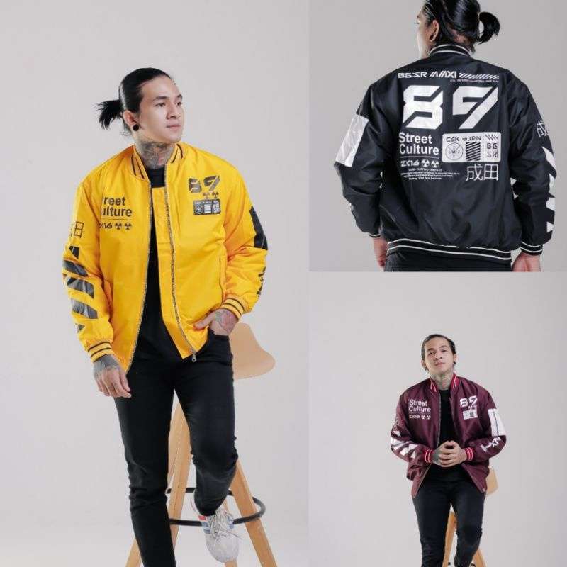 Jual Jaket Pria Bomber Varsity Jacket Street Culture Original Distro ...