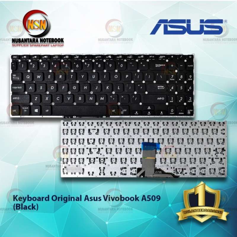 Promo Keyboard Laptop Vivobook A509 A509 (black) Diskon 23% Di Seller ...