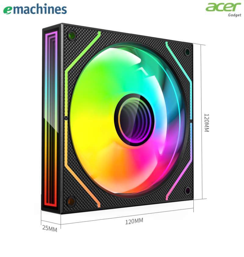 Jual Fan Casing Argb 12cm Emachines Acer Gadget Ac1236rgb 3 In 1 Kit ...
